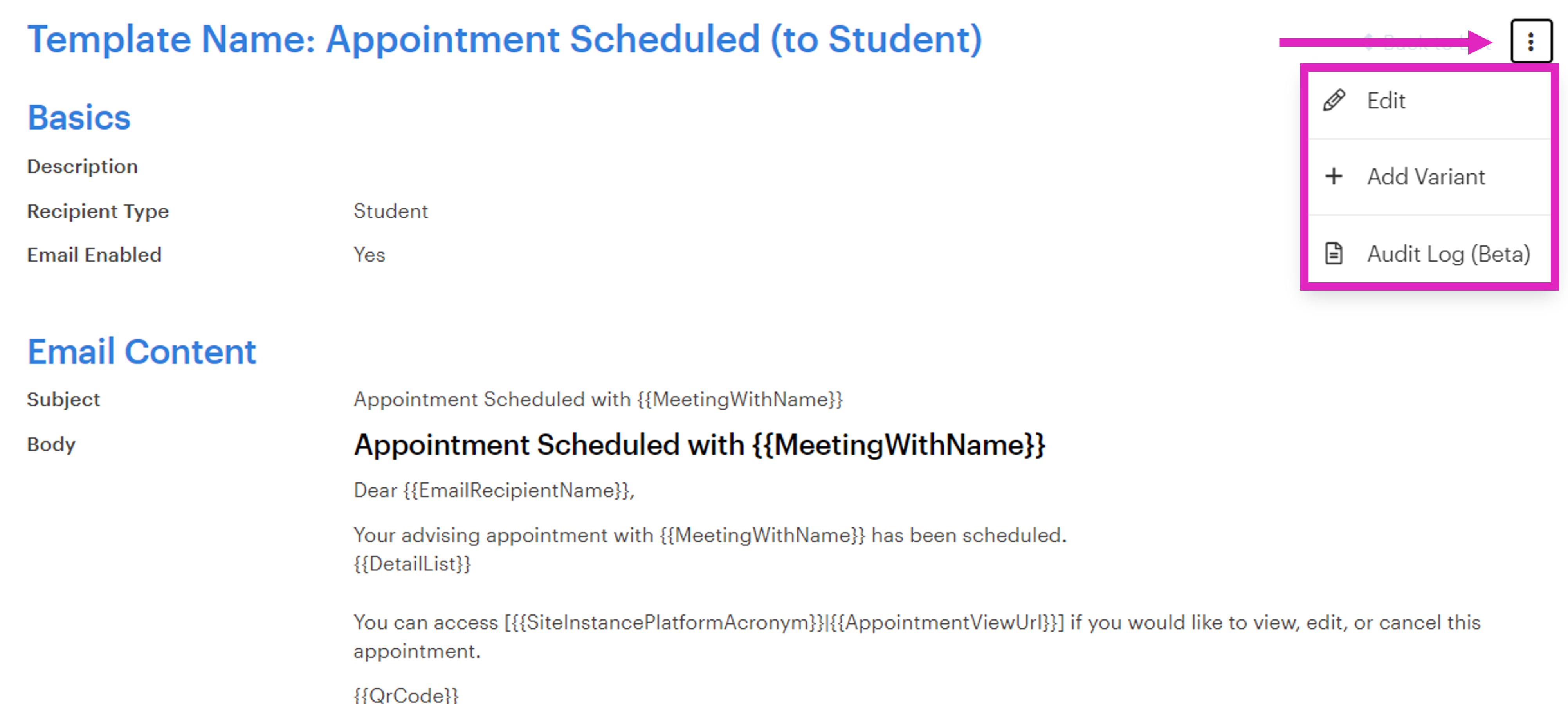 Appointment Notifications and Settings – 12twenty Support