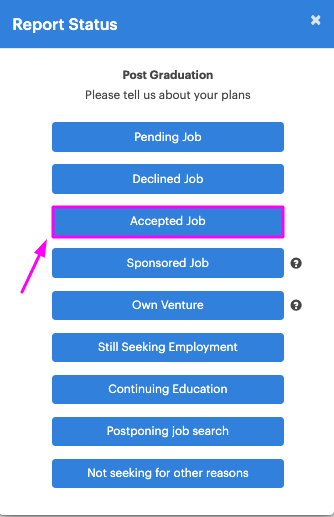 Student User - How do I report an Outcome? – 12twenty Support
