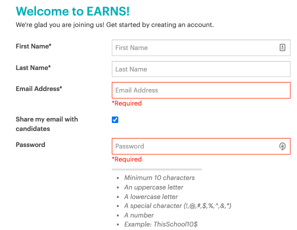 Employer User: How to sign up on 12Twenty – 12twenty Support