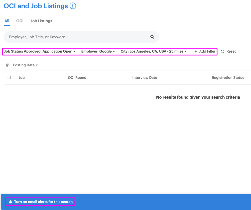 Saved Search Notifications – 12twenty Support